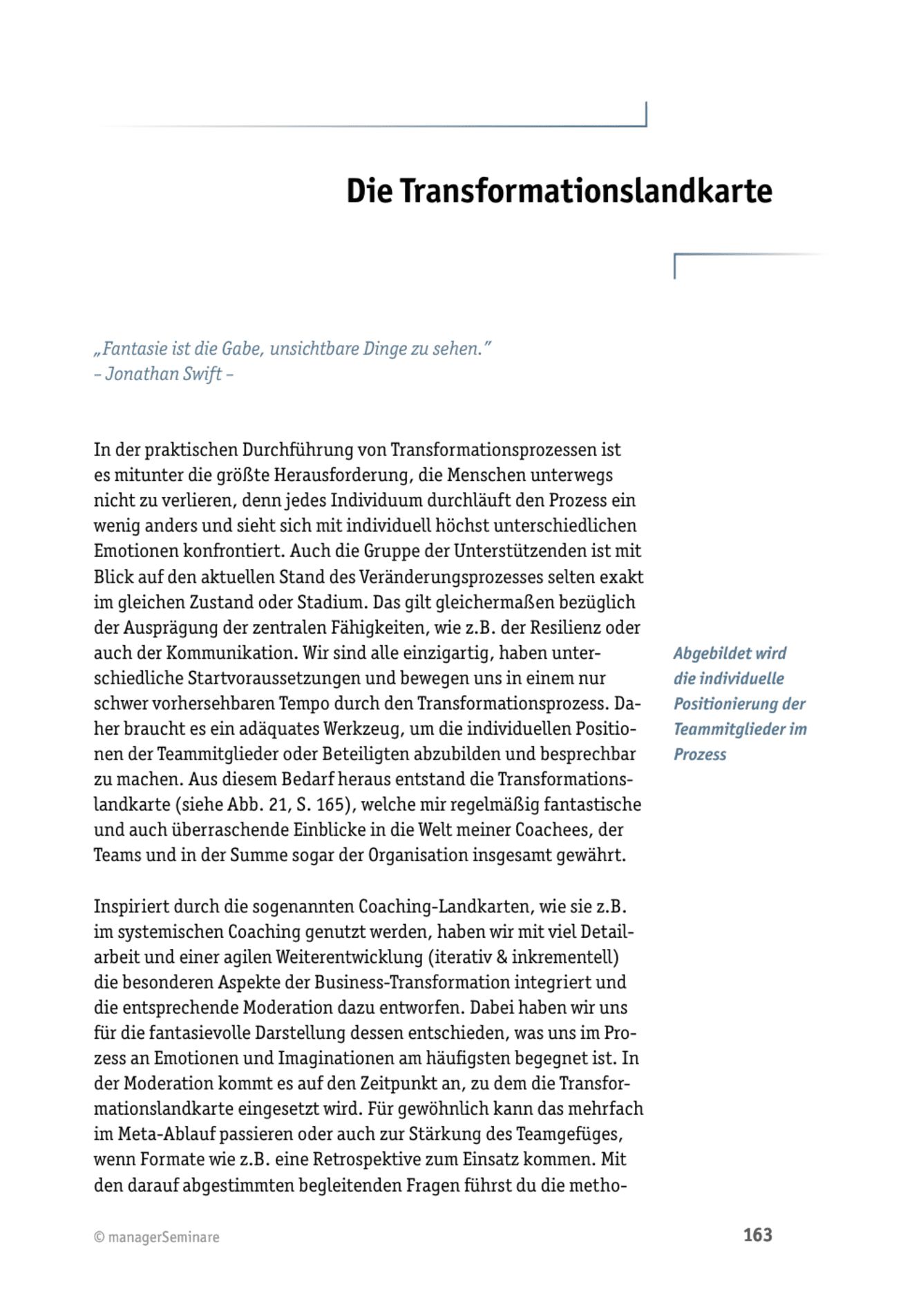 Transformations-Coaching: Die Transformationslandkarte (Tool)